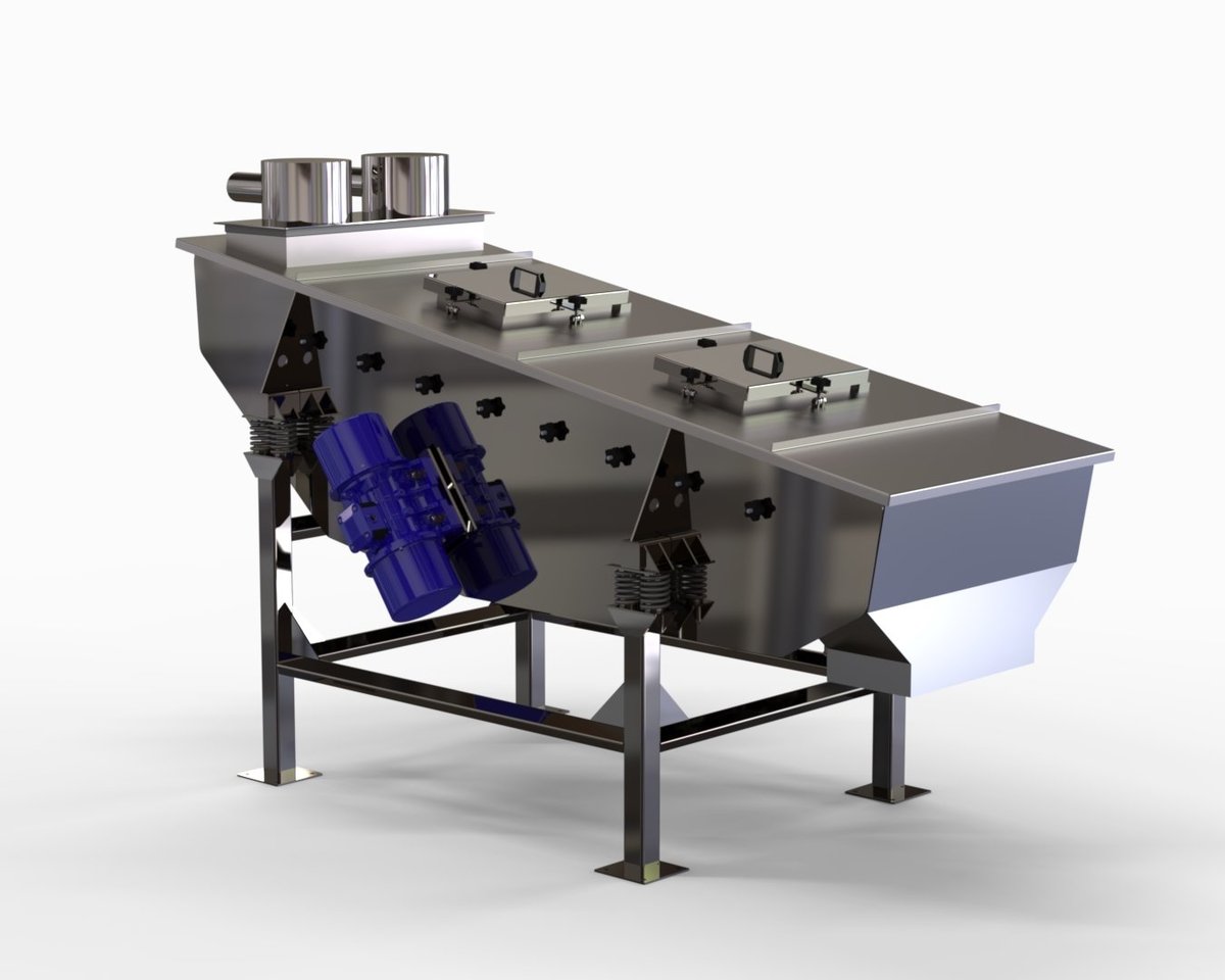 Industrial Vibratory Sieves, Screens, Feeders, and Bucket Elevator