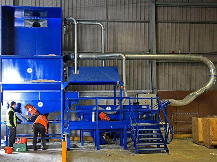 Recycling Feeding and Screening System | Gough Engineering